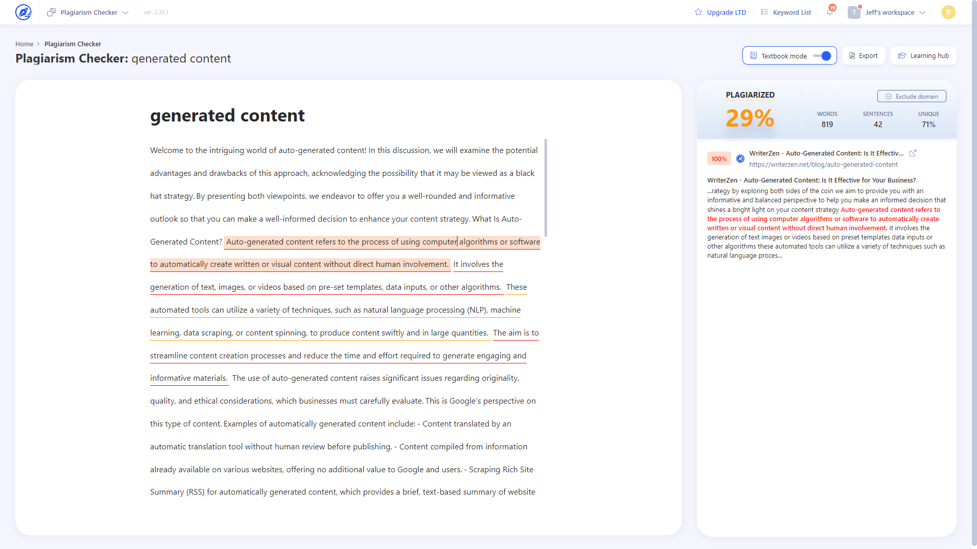 WriterZen Lifetime Deal for $79